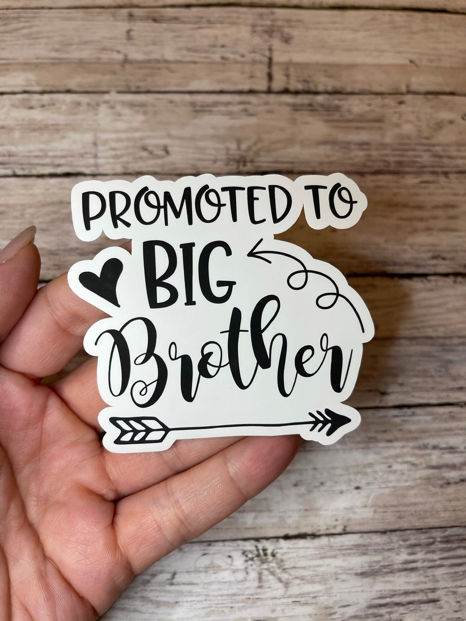 Big Brother Big Sister Sticker - Etsy
