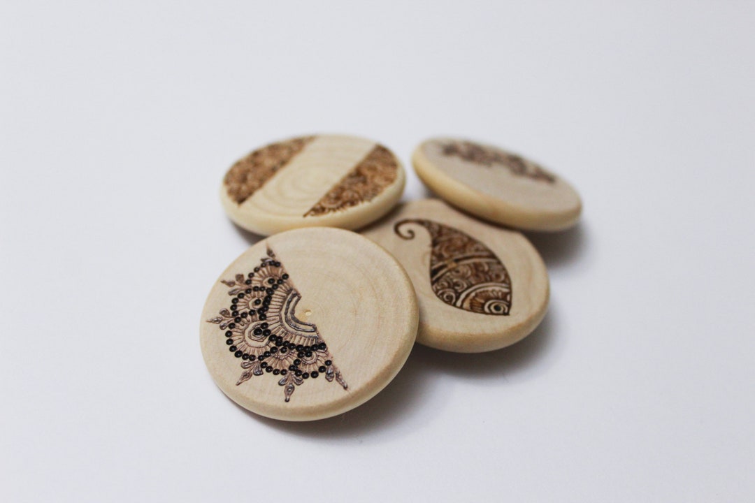 Personalized Engraved Wooden Magnets (set of 2) - Etsy