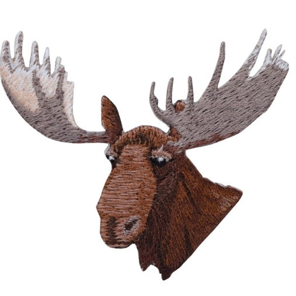 Moose Applique - Etsy