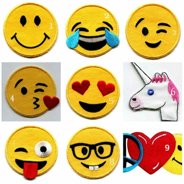 Emoji Patch - Etsy