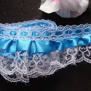1 1/2 Inch or 2 "wide Ruffled Lace Trim Price for 1 Yard/ Select Color ...