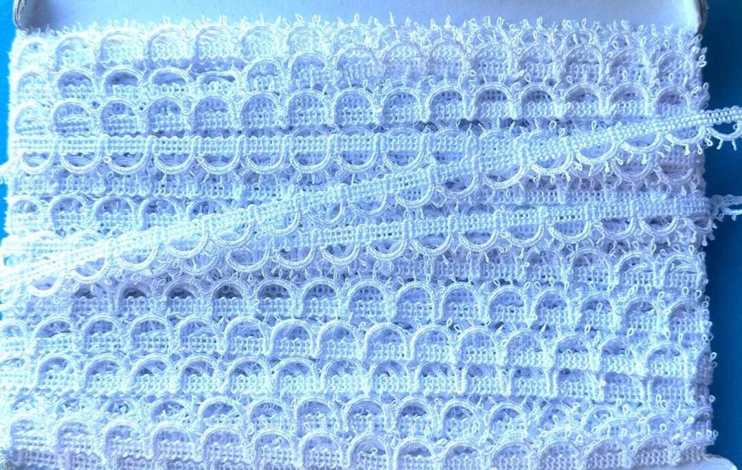 Loop Braid, 1/2-inch-wide White Color Price 8.21 Yards - Etsy