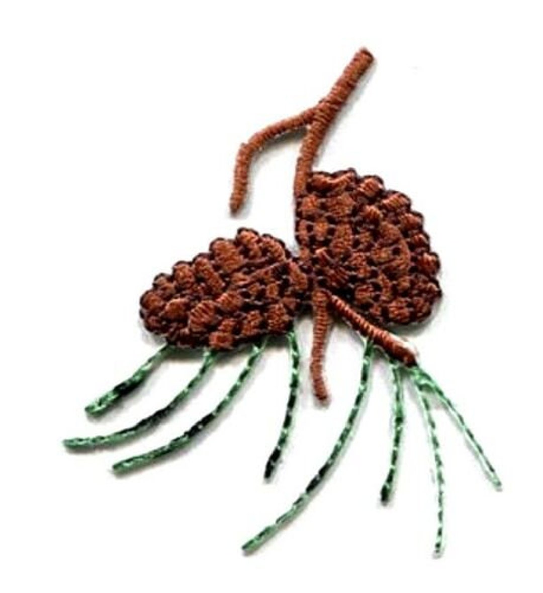 PINE CONES Iron on Patch Applique 1 1/2 X 2 Inch - Etsy