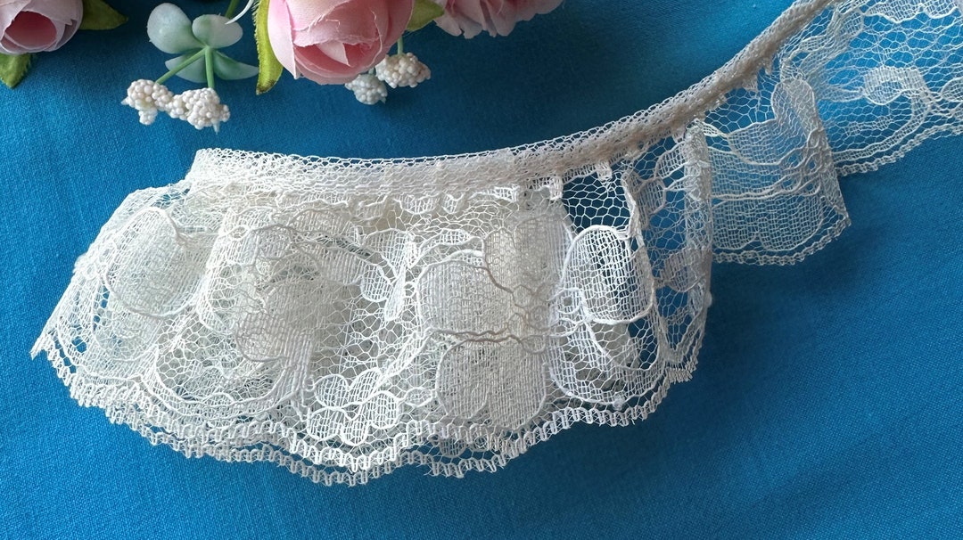 Ruffled 1 7/8" Inch Wide Lace Select Color - Etsy