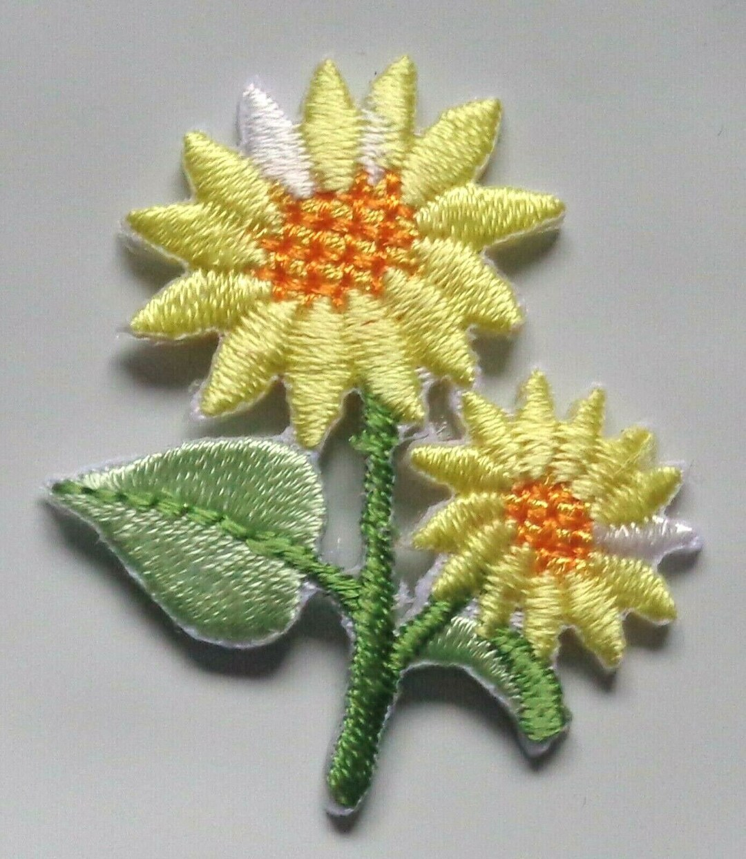 Embroidery Flower Patch 1 3/8 X 1 5/8 Inch - Etsy