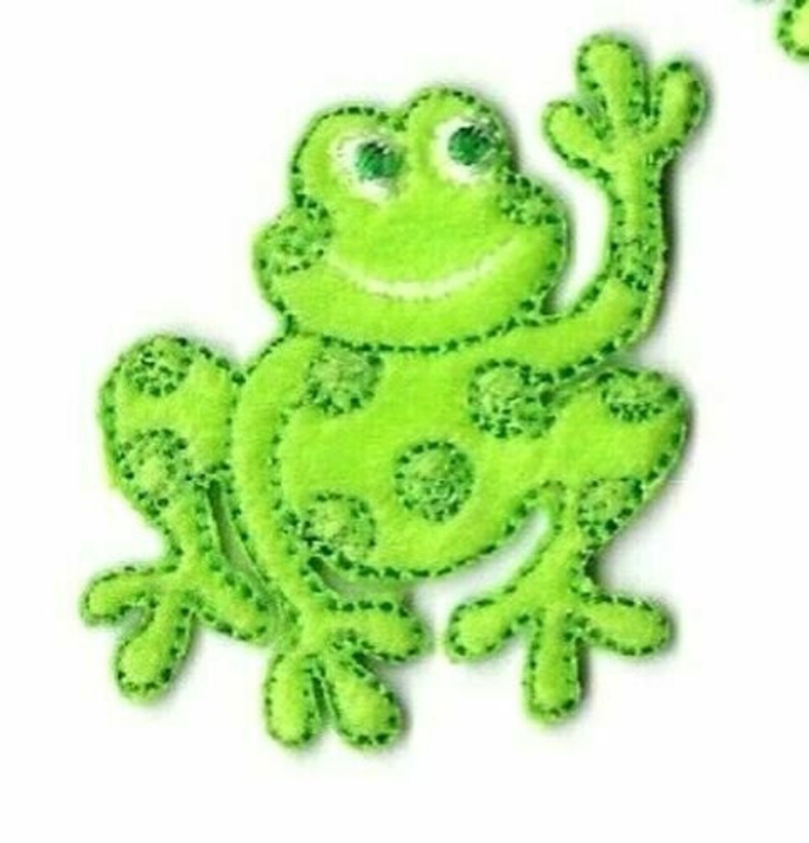 FROG Iron on Patch Applique 1 5/8 X 1 3/4 Inch - Etsy