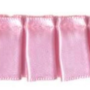 Box Pleated Satin Ribbon,7/8 Inch Wide Select Color/price per Yard - Etsy