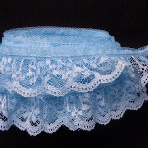 Ruffle Lace Trim 1 Inch Wide Select Color Selling by the Yard - Etsy