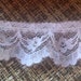 1 Inch Wide White Color Ruffled Lace Trim Ribbon Price per Yard - Etsy