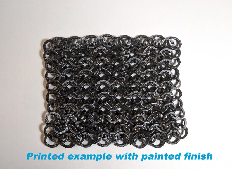3D Printable Chainmail - Etsy