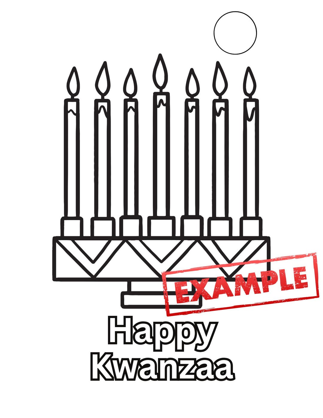 20 Kwanzaa Printable Coloring Pages 20 Pages PNG Happy Kwanzaa for ...