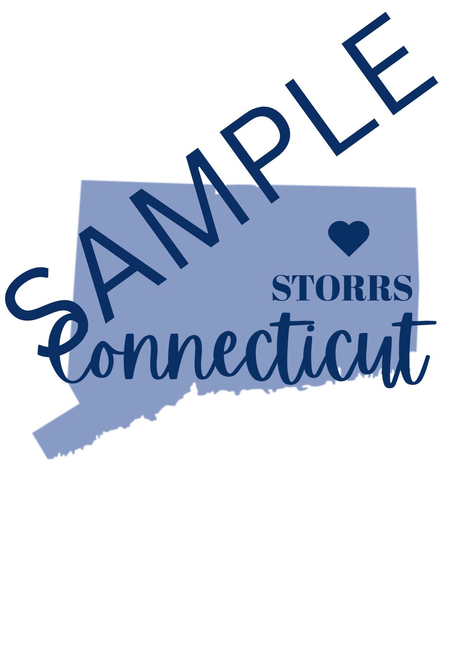 Pack of 3 Uconn Digital Wall Posters, Made to Print, Uconn Huskies ...