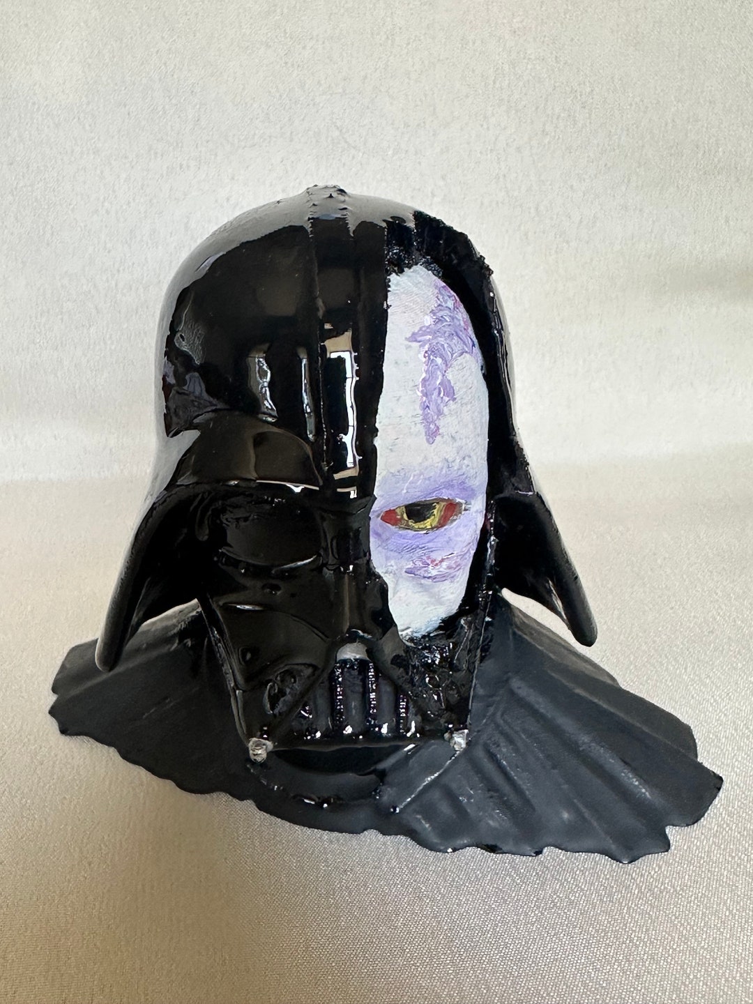 3D Printed Darth Vader Bust With Cracked Helmet - Etsy