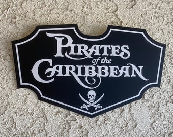Pirates of the Caribbean Queue Plaque Magnet Replica - Etsy
