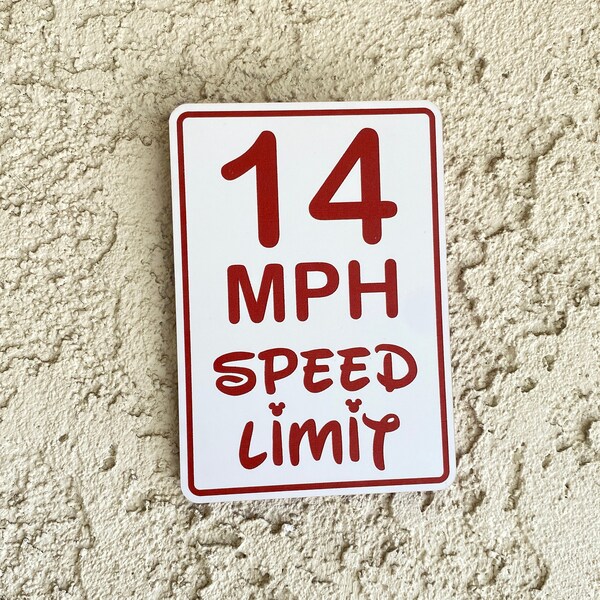 Funny Speed Limit Signs - Etsy