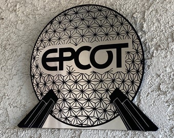 Spaceship Earth Sign | Etsy