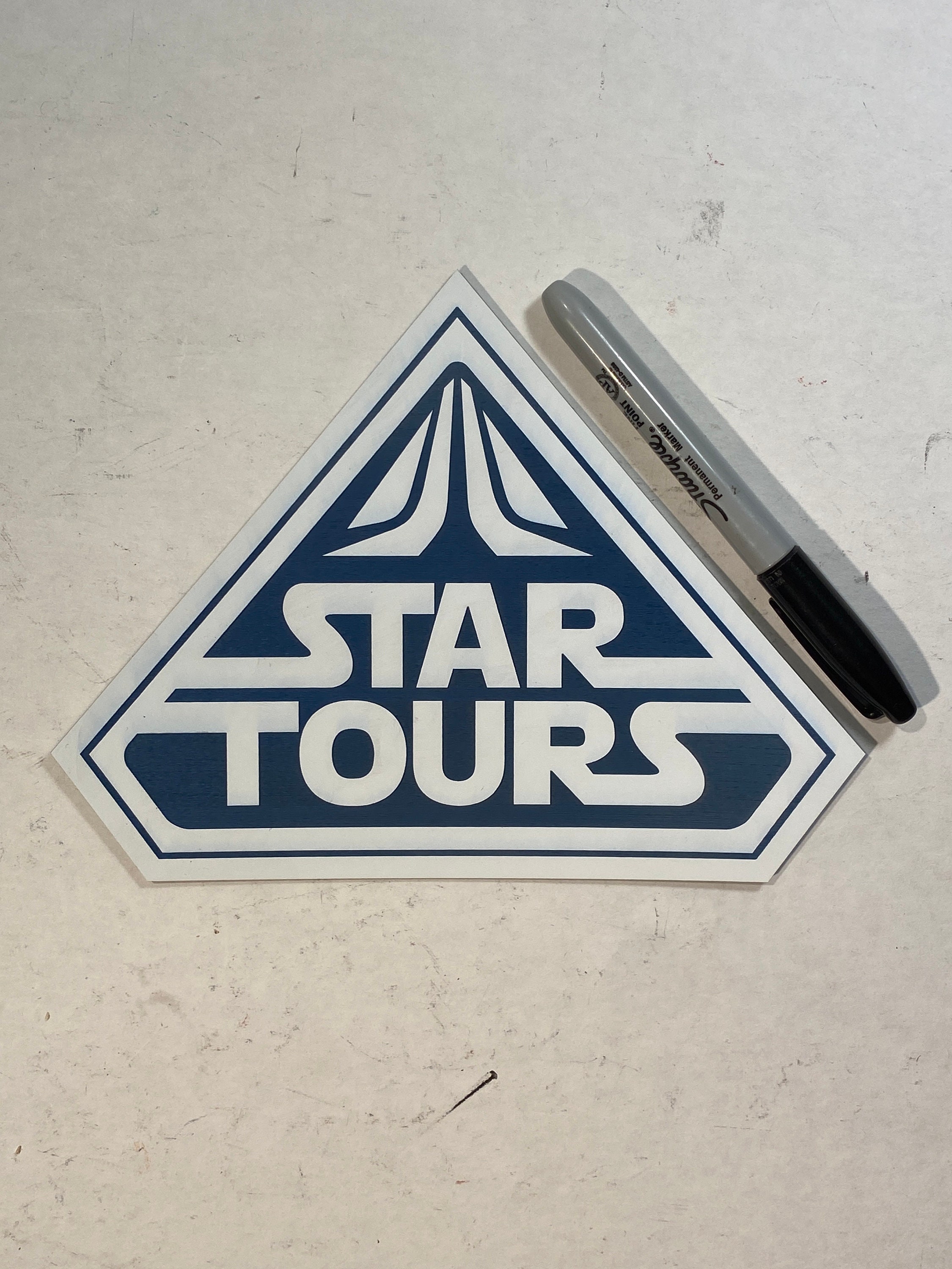 Star Tours Ride Sign | Etsy