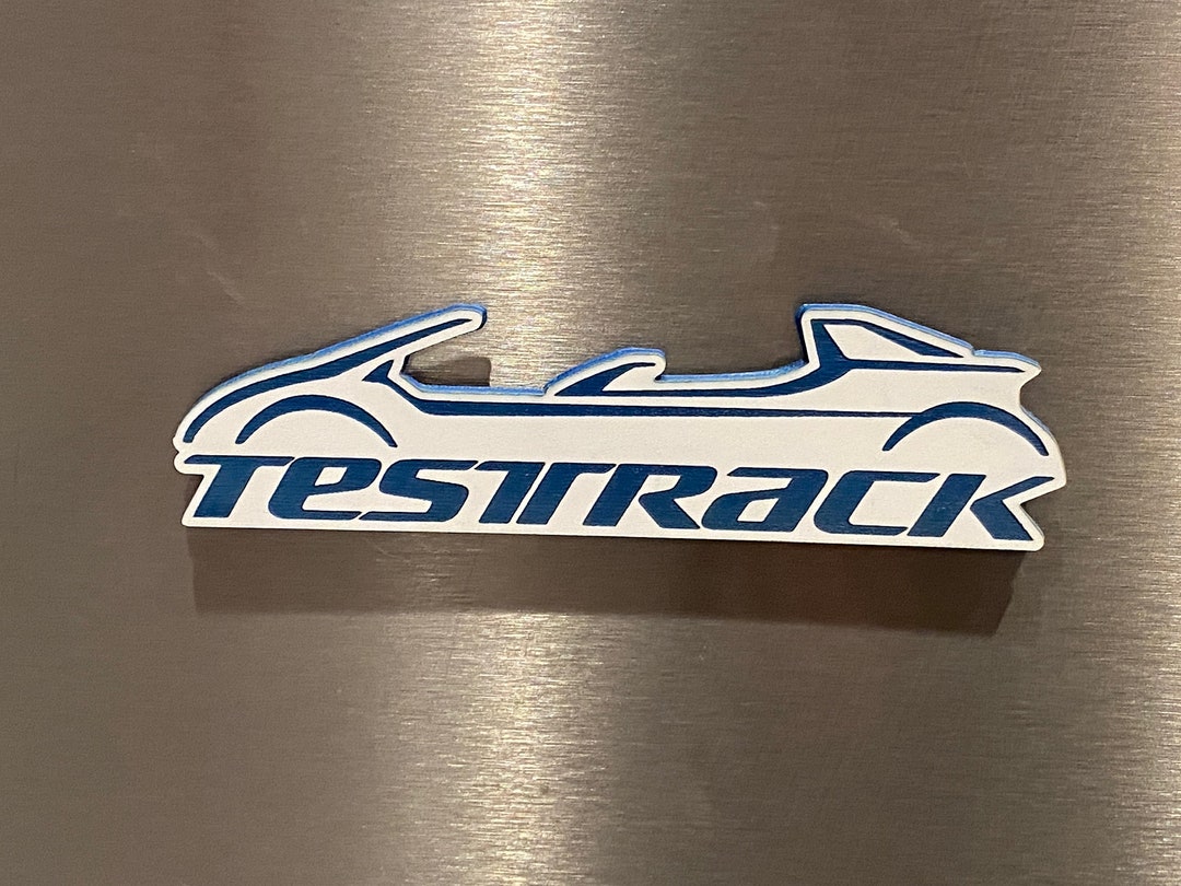 Test Track Logo Magnet - Etsy