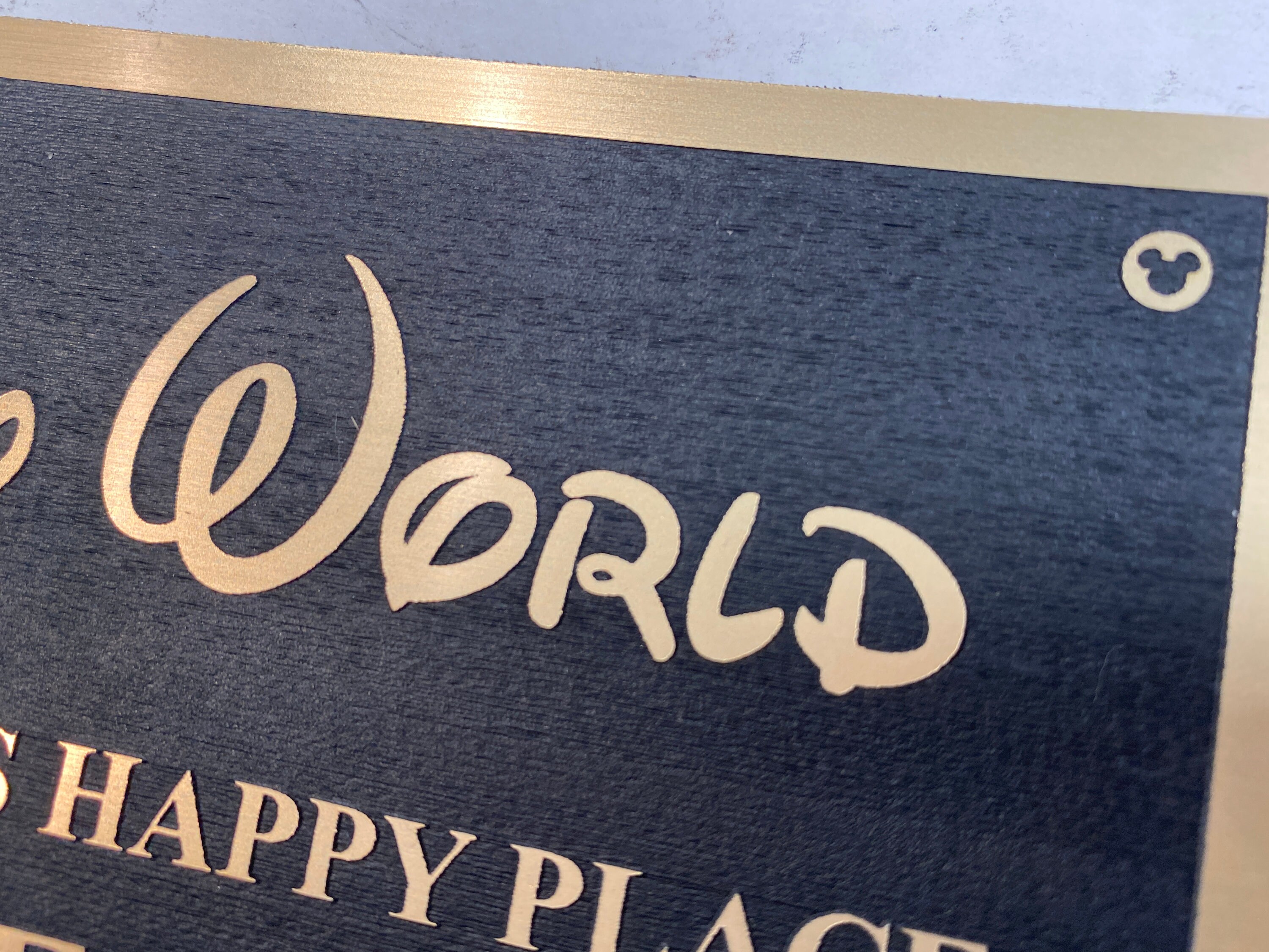 Walt Disney World Welcome Sign - Etsy
