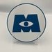 Monsters Inc Logo - Sign - Etsy