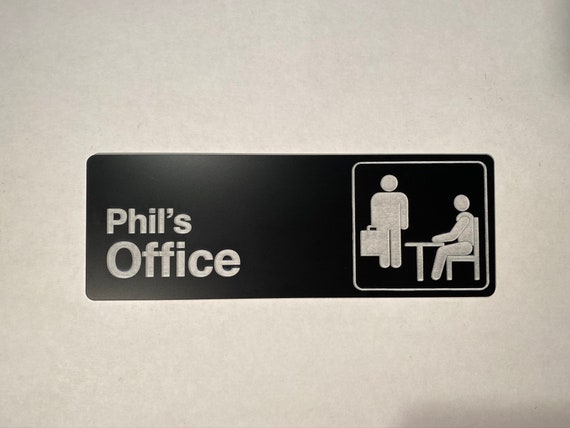 Custom the Office Plaque - Etsy