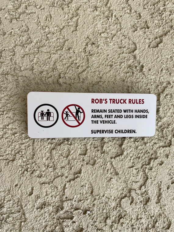 Custom Disney Inspired Safety Signs | Etsy