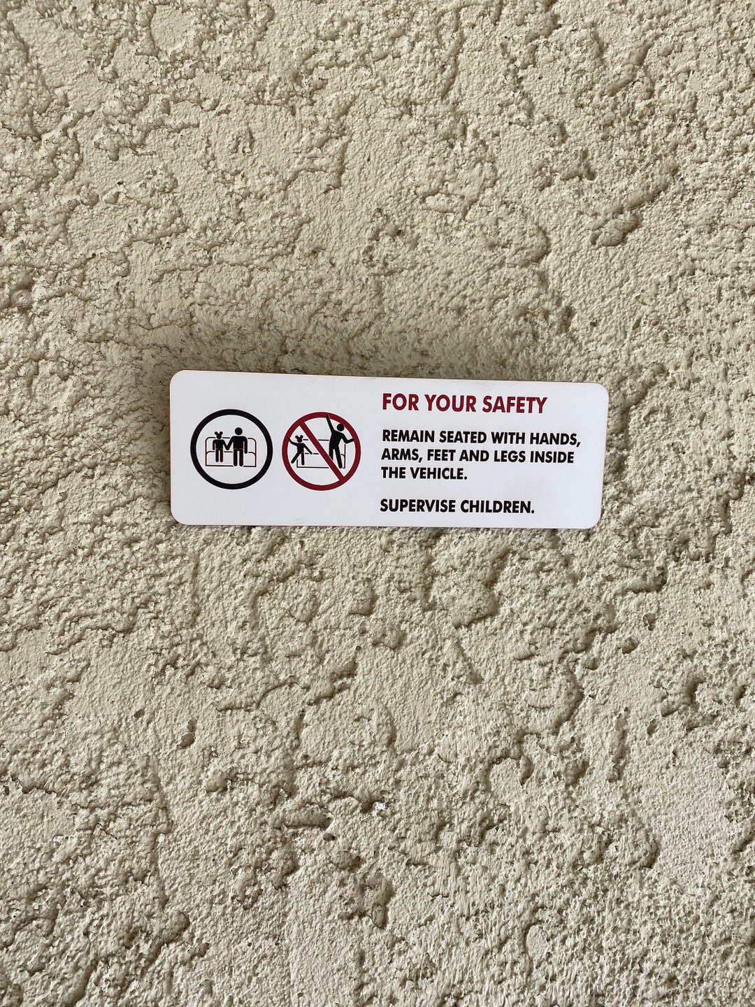 Disney Inspired Safety Sign - Etsy