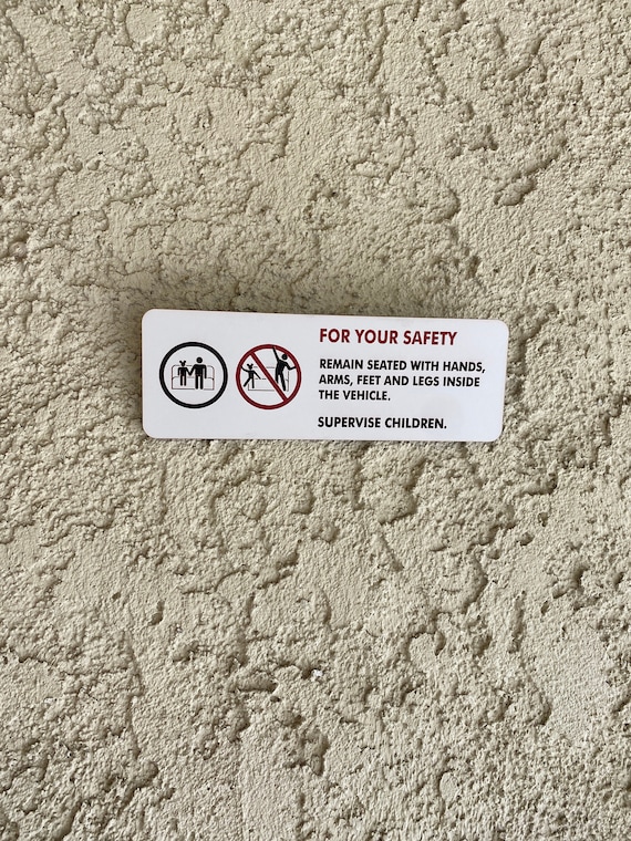 Disney Inspired Safety Sign - Etsy