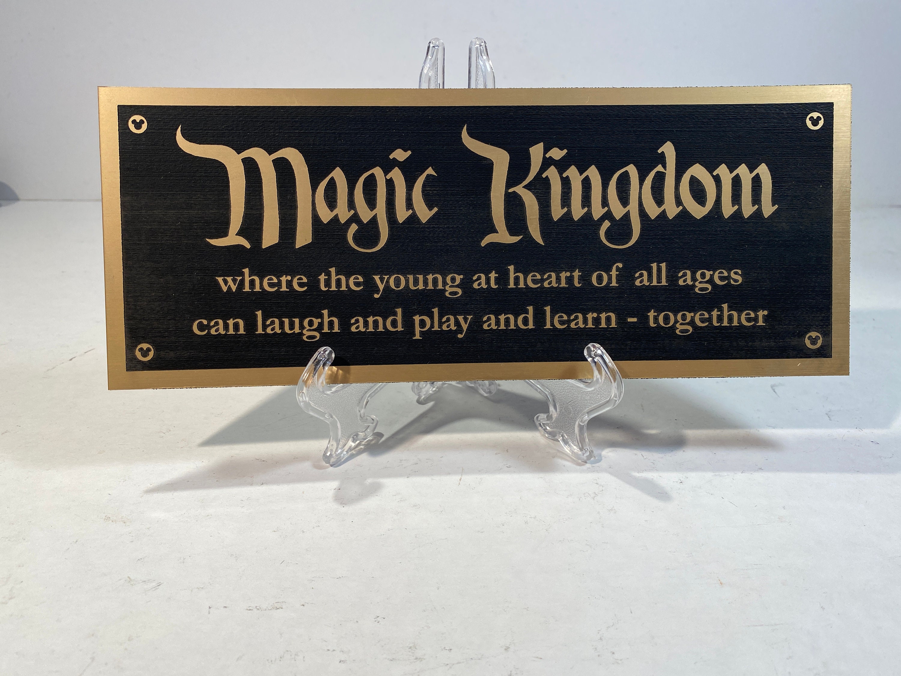 Magic Kingdom Sign | Etsy