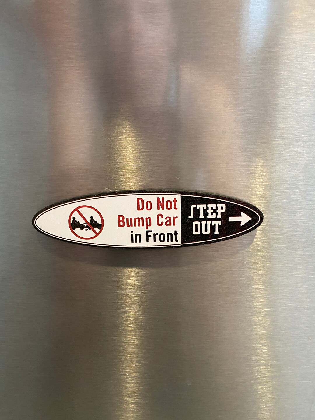 Do Not Bump Car in Front Magnet - Etsy
