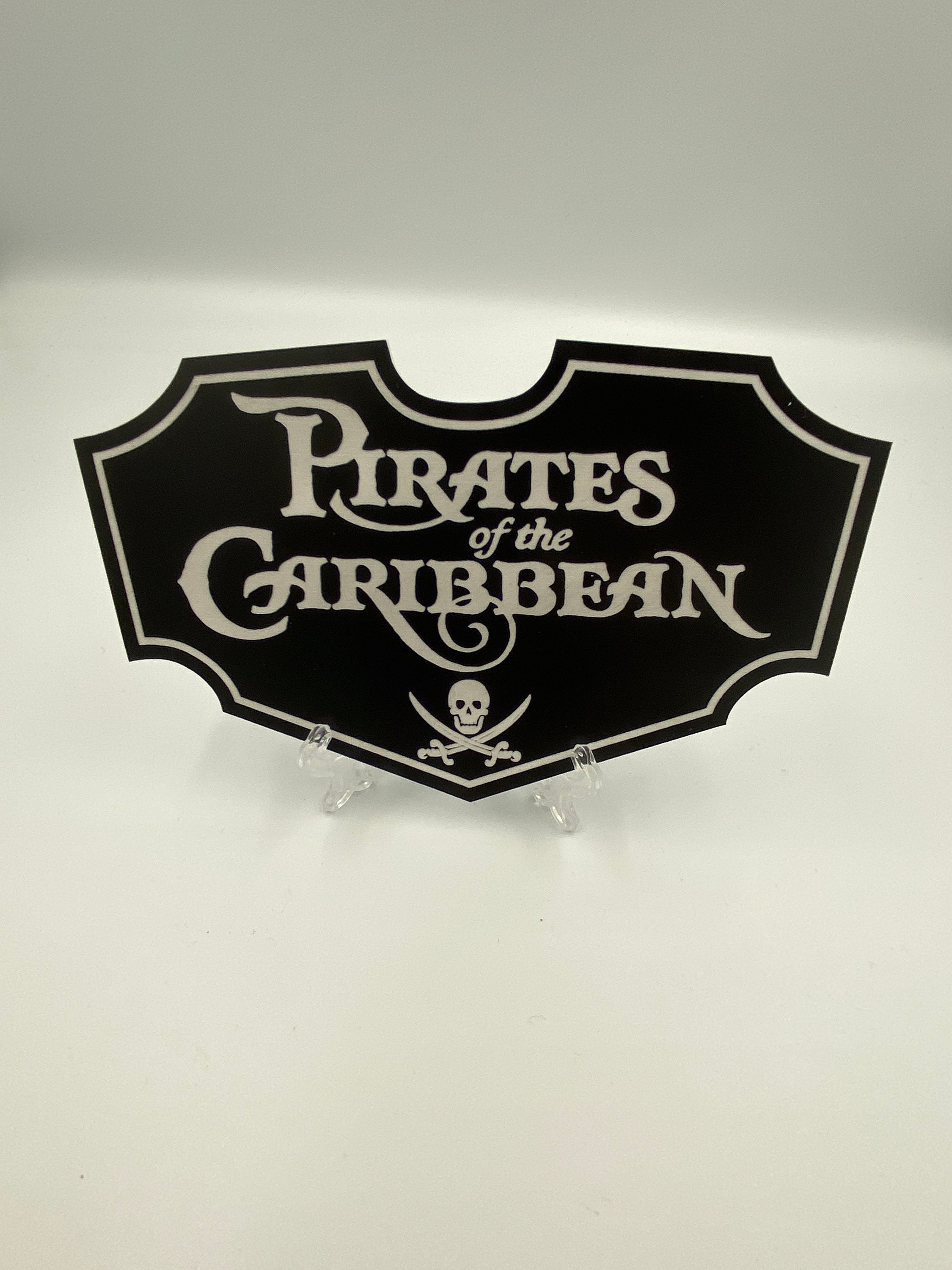 Pirates of the Caribbean Sign - Etsy