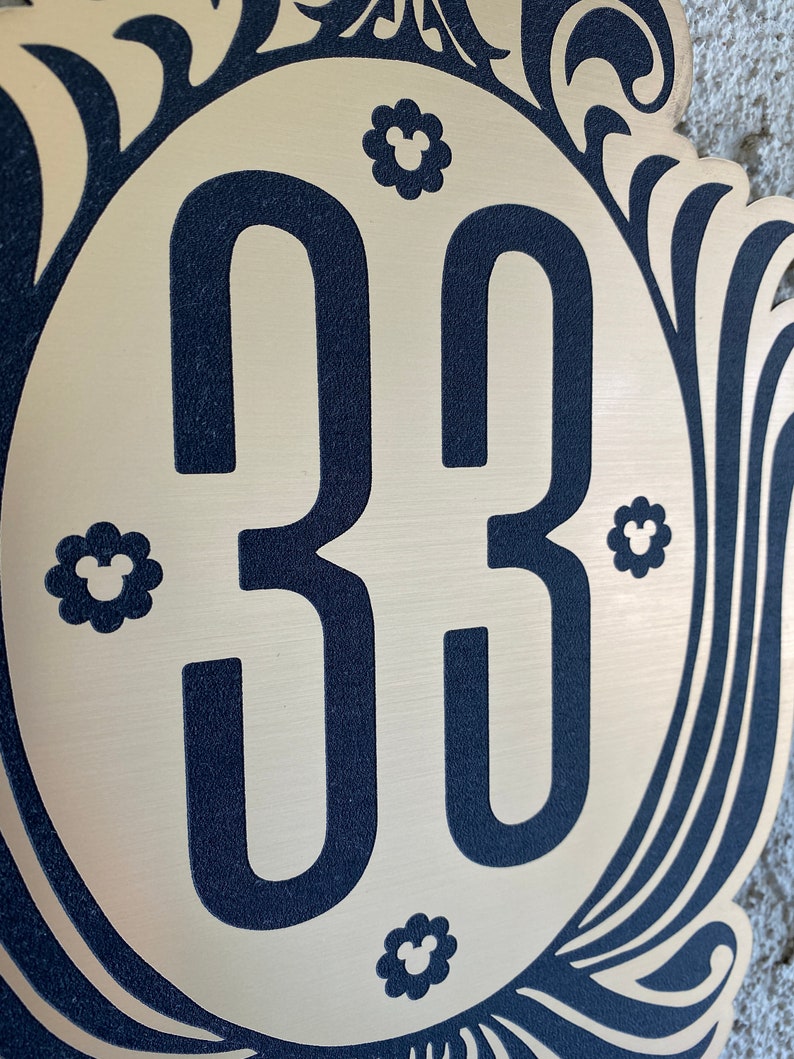 Disneyland Club 33 Sign - Etsy