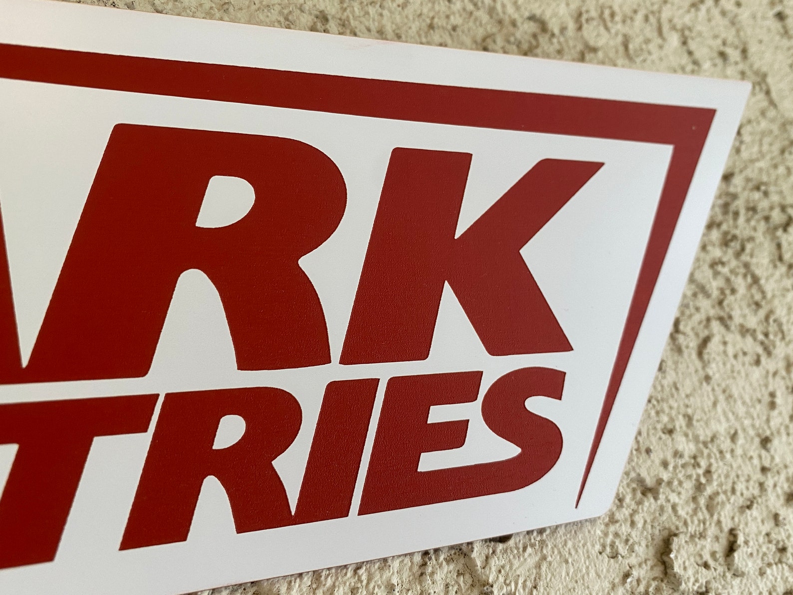 Stark Industries Sign | Etsy