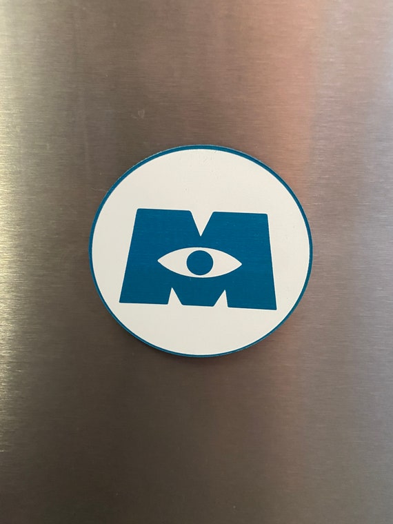 Monsters Inc Logo Magnet - Etsy