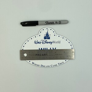 Cast Member Name Tag Badge Desk Sign Personalized - Etsy