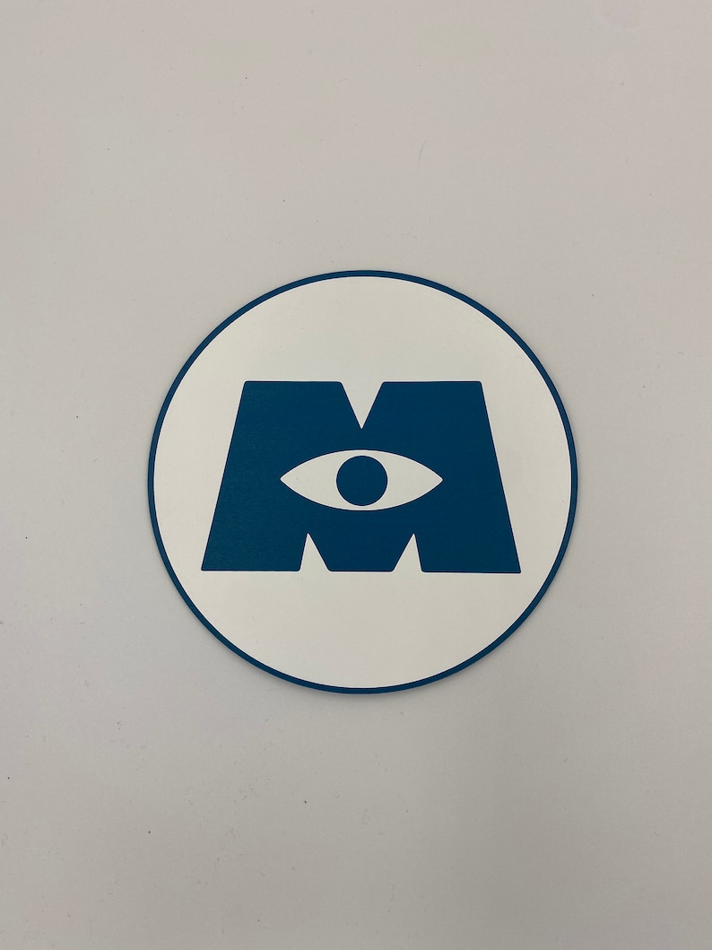 Monsters Inc Logo Sign | Etsy