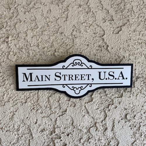 Disney Inspired Main Street Bakery Sign Wooden Mickey Main - Etsy