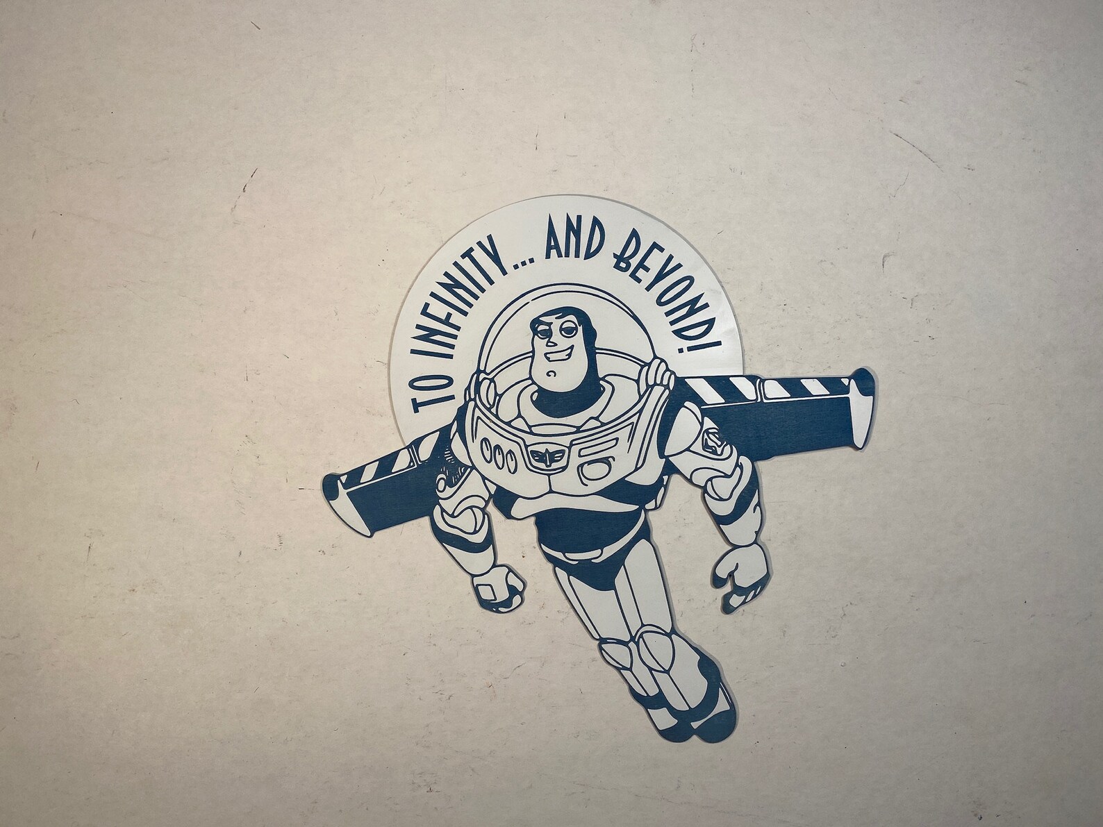 Buzz Lightyear Wall Sign | Etsy