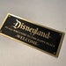 Disneyland Welcome Sign - Etsy