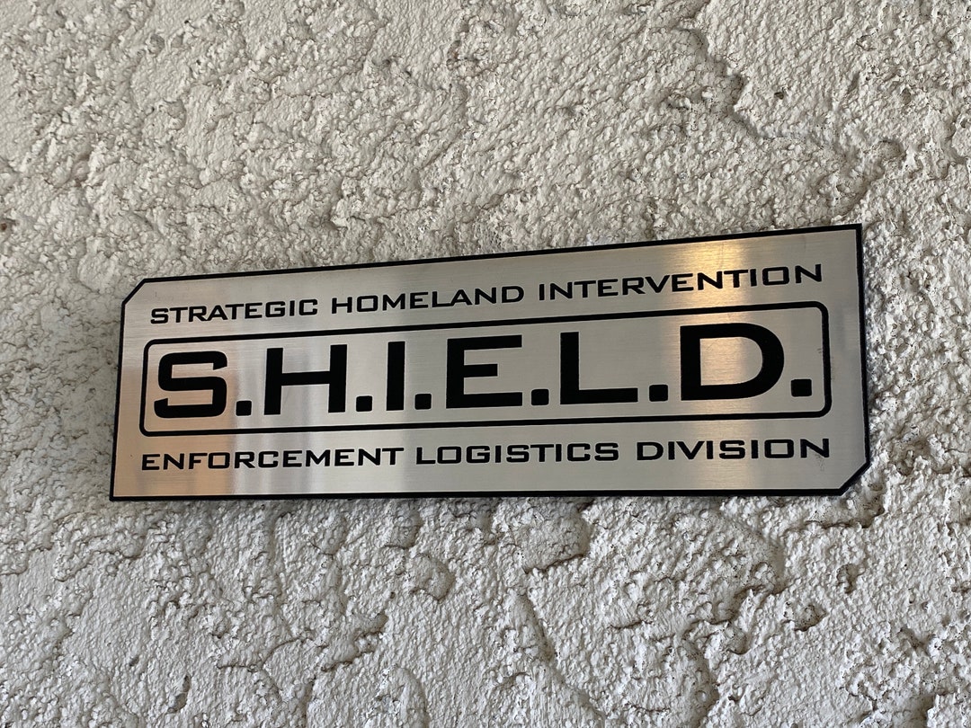 Shield Logo Sign - Etsy