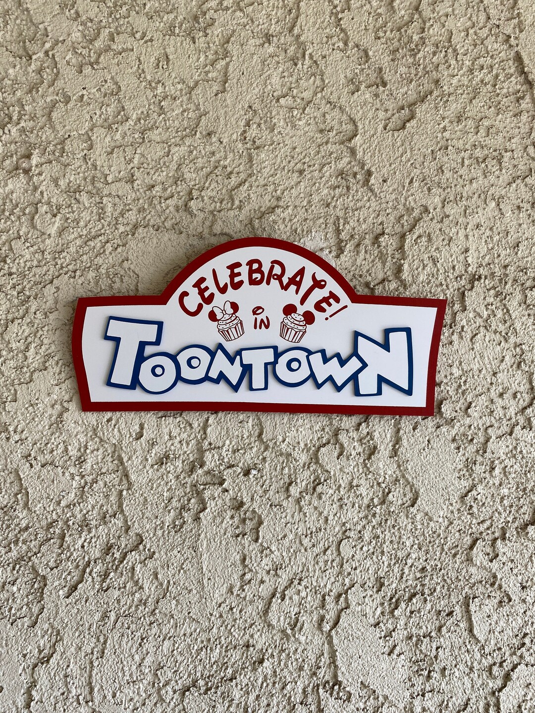 Celebrate! in Toontown Sign - Etsy