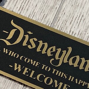 Disneyland Welcome Sign Ornament - Etsy
