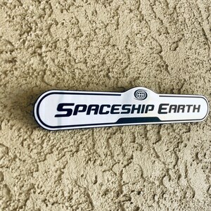 Spaceship Earth Sign - Etsy