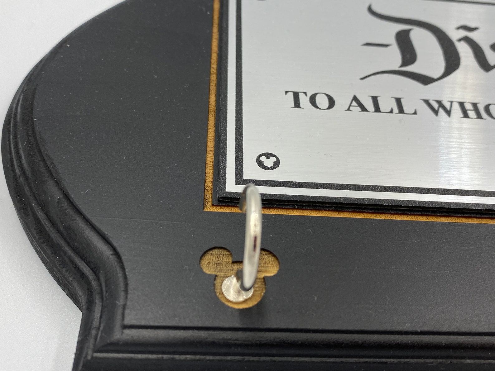 Disneyland Welcome Sign With Hooks - Etsy