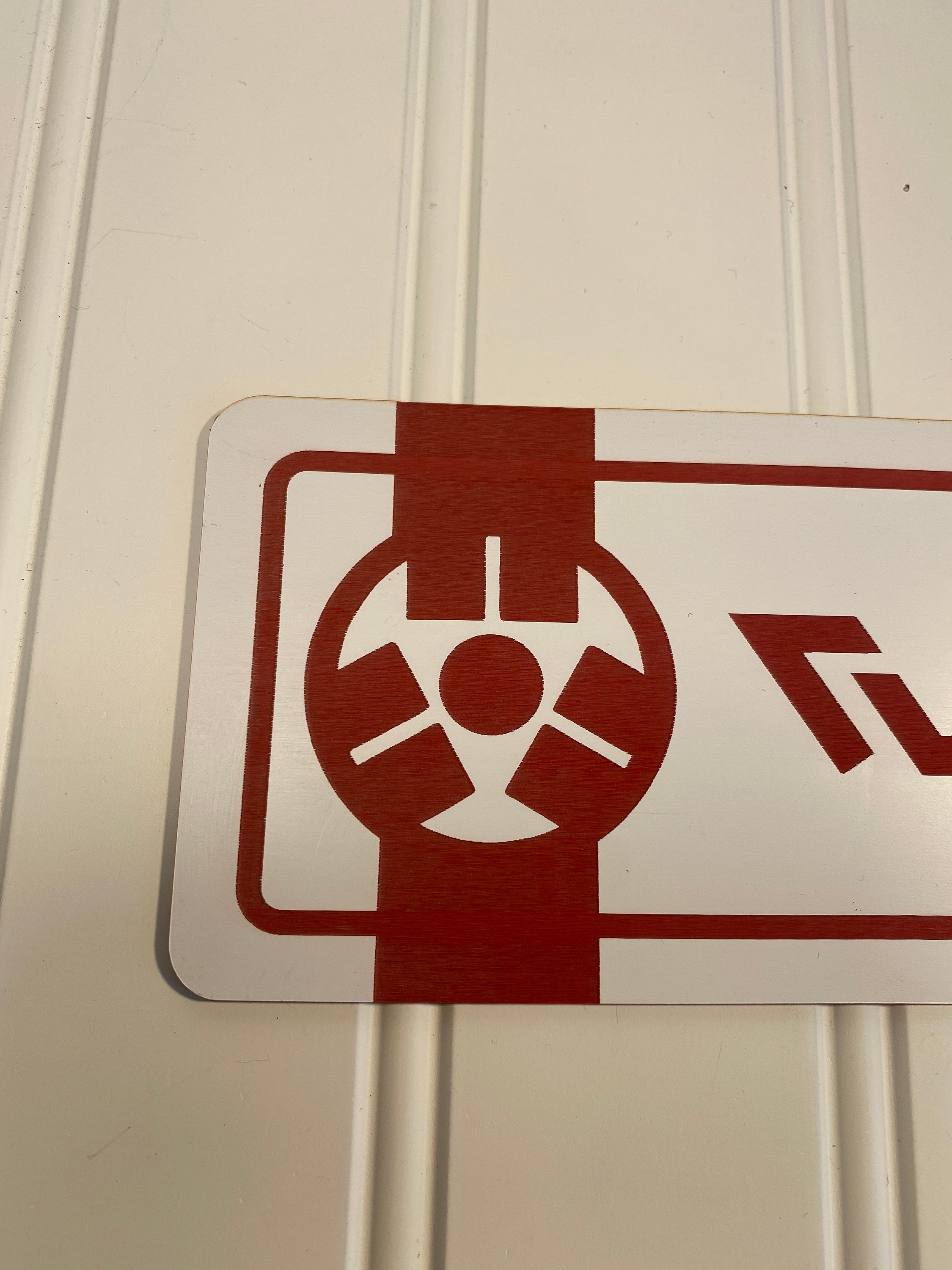 Custom Star Wars Warning Wall Sign - Etsy