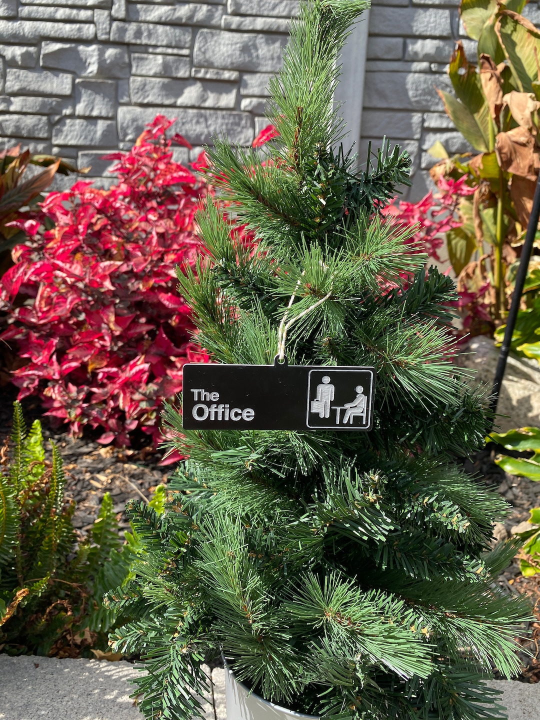 The Office Logo Plaque Ornament - Etsy