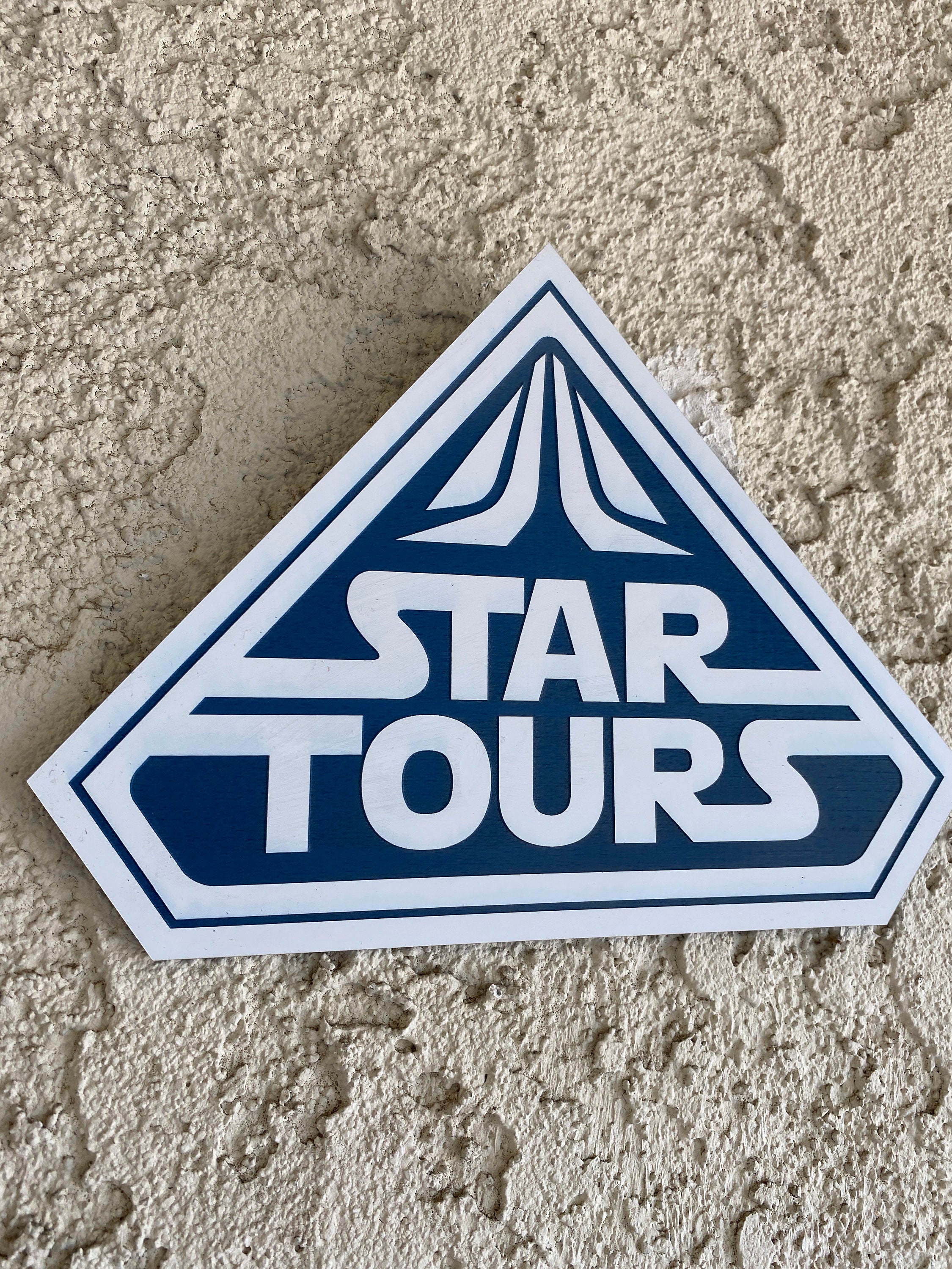 Star Tours Ride Sign - Etsy