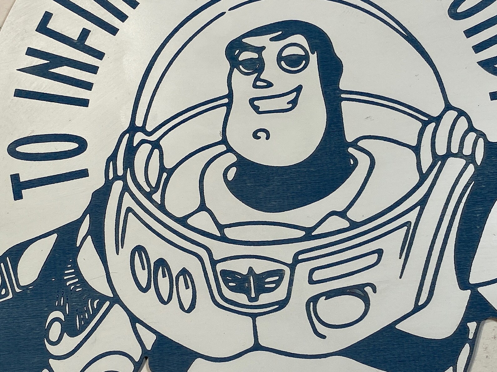 Buzz Lightyear Wall Sign | Etsy