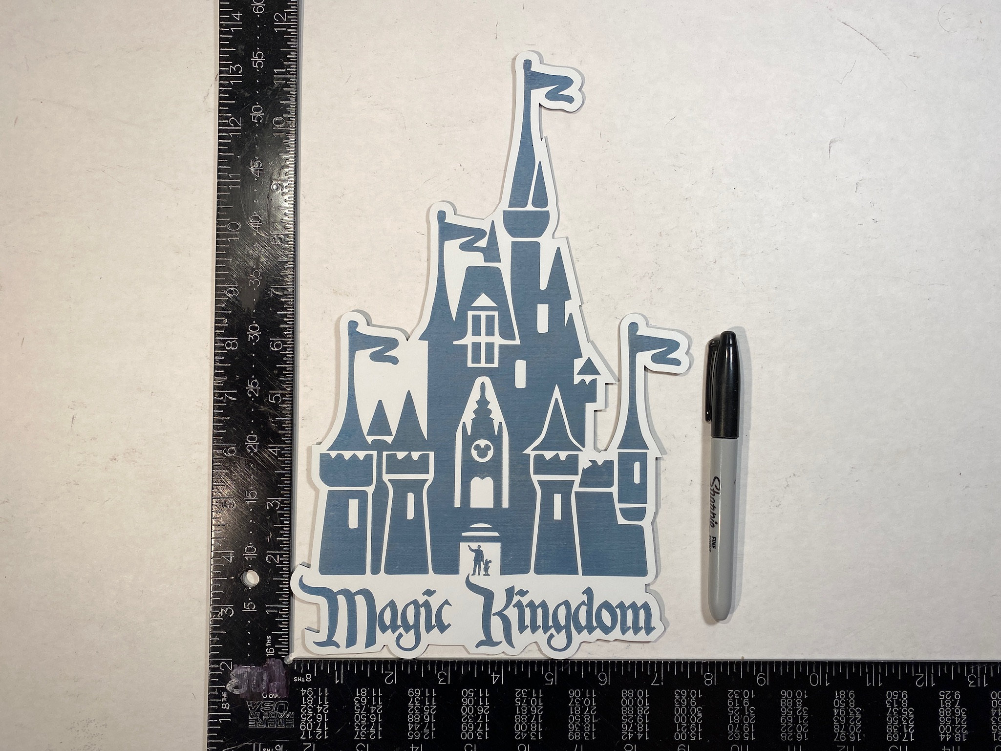 Magic Kingdom Castle Sign | Etsy