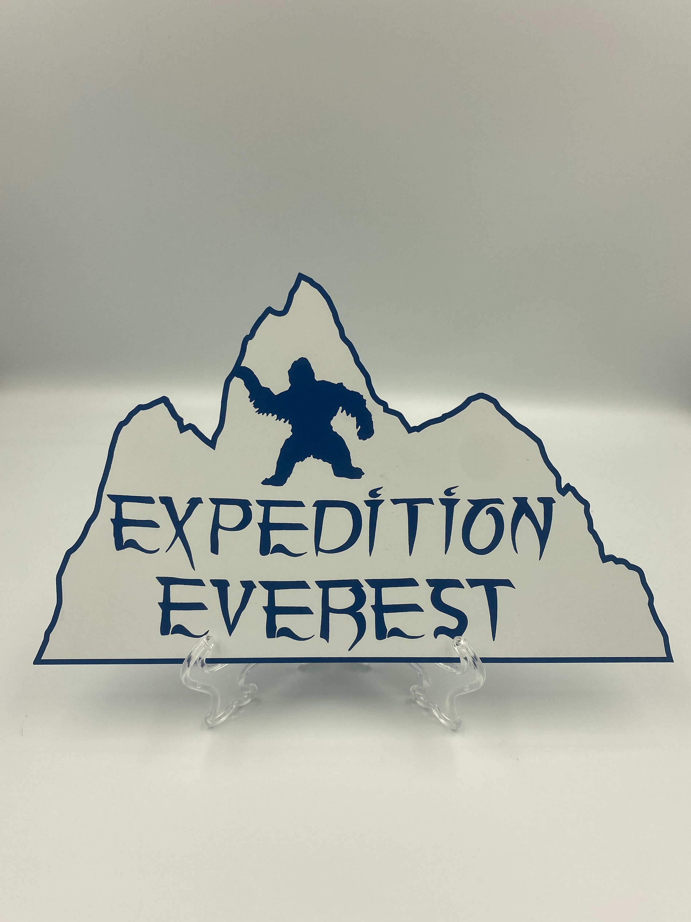 Expedition Everest Sign